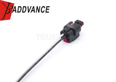 China 2 Pin Black Wire Harness Connector Sealed Female PA66 125C TE Connectivity 1-1924067-1 for sale