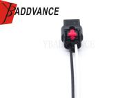 China 2 Pin Black Wire Harness Connector Sealed Female PA66 125C TE Connectivity 1-1924067-1 for sale