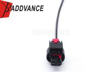 China 2 Pin Black Wire Harness Connector Sealed Female PA66 125C TE Connectivity 1-1924067-1 for sale