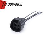 China 4 Pin Female YESC 6.3 Sealed Automotive Waterproof Connector Pigtail 7283-5595-10 for sale