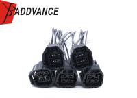 China 4 Pin Female YESC 6.3 Sealed Automotive Waterproof Connector Pigtail 7283-5595-10 for sale