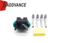 China TE Connector 444046-1 4 Way Female Sealed Waterproof Automotive Connector 125°C for sale