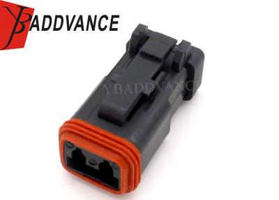 China DT06-2S-E005 Deutsch DT 2 Pin Female Connector 13A 20-14 AWG Sealed for sale