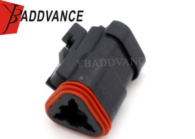 China 3 Pin Female Deutsch DT06-3S-E005 Automotive Connector 13A 8.7mm Pitch Waterproof for sale
