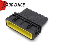 China 7 Pin Male TE Connectivity AMP Tyco Waterproof Housing Connector 18-22AWG 14.8mm for sale