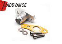 China MR258477 10AN Turbo Oil Drain Fitting With Flange Gasket Two Mounting Bolts For Mitsubishi Turbochargers for sale