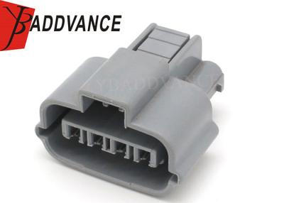 China 4 Pin Female Grey Waterproof Connector 18-22AWG with Terminals Sealed Automotive for sale