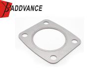 China Steel Brass Washer Square Multi Hole Flange Connector Metal Shim Gasket Bending 337-3363 for sale