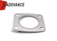 China Steel Brass Washer Square Multi Hole Flange Connector Metal Shim Gasket Bending 337-3363 for sale