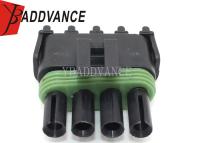China 12015797 4 Hole Female Weather Pack Automotive Connector 20 Amp Sealed for sale