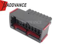 China Tyco AMP Junior Power Timer 16-Pin Female Connector 37.75mm x 24.3mm PBT Housing 1-967242-1 for sale