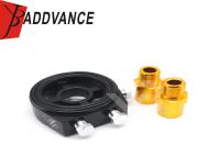 China M20x1.5 3/4-16 UNF 10AN Oil Filter Sandwich Plate Adapter Universal for Mitsubishi EVO Oil Cooler for sale