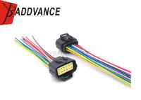 China TE AMP 174661-2 Econoseal Mark II 12 Pin Female Transmission Range Sensor Pigtails for F-ord for sale