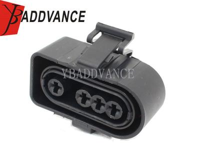 China FEP 4 Pin Female Automotive Connector 18-22AWG Sealed Black 3A0973304 for sale
