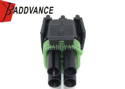 China 4-Way Female Weather Pack Connector Cable Mount Socket 20A Current Rating -40℃ to 125℃ Temperature Range for sale