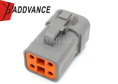 China Deutsch DTP06-4S Female Waterproof 4 Pin Automotive Connector 14-10 AWG for sale