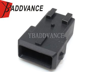 China 3 Pin Waterproof Fuel Injector Connector Male AMP Junior Power Timer Black 3.5mm for sale
