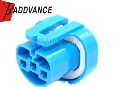China 12048369 Blue 3 Way Female Headlight Bulb Connector for International Truck 18-22AWG for sale