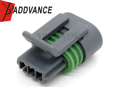 China 12162280 3 Way Metri-Pack 150.2 Pull to Seat PA66 Waterproof Automotive Connector 14A for sale