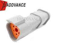 China Deutsch DT04-3P-E008 3 Pin Male Waterproof Connector 14-20AWG Sealed for sale