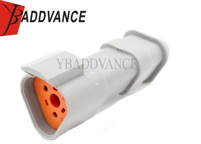 China Deutsch DT04-3P-E008 3 Pin Male Waterproof Connector 14-20AWG Sealed for sale