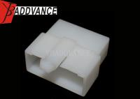 China White Sumitomo 6 Pin Connector / 250 Unsealed Series Motorcycle Electrical Connectors for sale