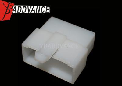 China White Sumitomo 6 Pin Connector / 250 Unsealed Series Motorcycle Electrical Connectors for sale