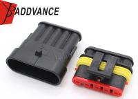 China Superseal 1.5 AMP Sealed Connector 5 Pin Male Female 282107-1 282089-1 18-22AWG for sale