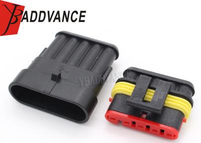 China Superseal 1.5 AMP Sealed Connector 5 Pin Male Female 282107-1 282089-1 18-22AWG for sale