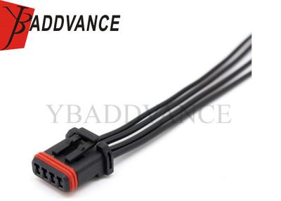 China Molex JAE MX1900 4-Way Handlebar Wiring Harness Connector 72908-11 with 15cm Wire Length for 18-22AWG for sale