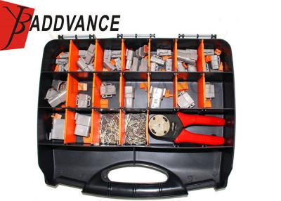China Deutsch DTM Series Automotive Connectors 2-12 Pin Solid Contact Crimp Tool 18-22AWG for sale