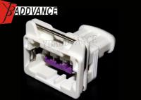 China White 3 Pin TE Connectivity AMP Connector Female for Auto Sensors 5mm for sale