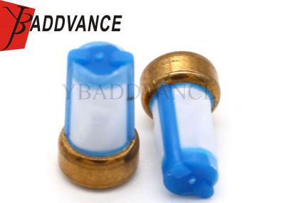 China ASNU02 GB 1-115 Blue Plastic Fuel Injector Filter Basket 6mm × 10.7mm for Lucas Systems for sale