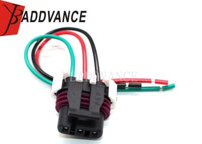 China Metri-Pack 150 Series 3-Pin Female Connector Harness for GM Sensor 12110293 - 29mm Width, 15cm Wire for sale