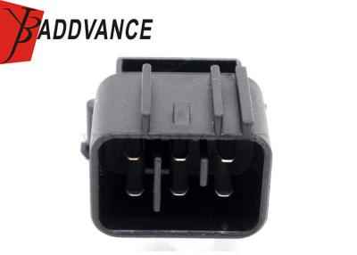 China 6 Pin Male Automotive Waterproof Connector DJ70620-2.3-10 Black PBT Sealed for sale