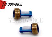 China Nylon Micro Fuel Injector Filter Basket 6x3x10mm Blue for Japanese Cars 1 Year Warranty for sale