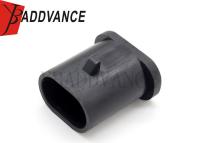 China 2 Pin PA66 Plastic Cover Cap Male for AMP Superseal 1.5mm Connector 150°C for sale