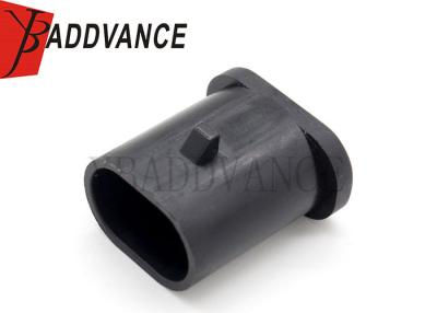China 2 Pin PA66 Plastic Cover Cap Male for AMP Superseal 1.5mm Connector 150°C for sale