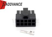 China 43025-1000 10 Pin Automotive Electrical Connector Black Sealed Female PBT PA66 for sale