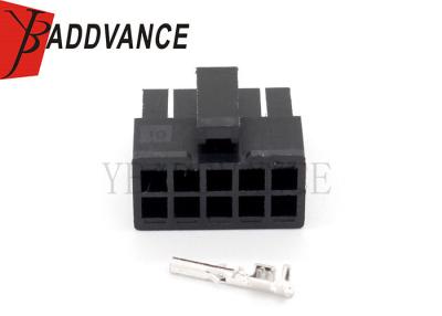 China 43025-1000 10 Pin Automotive Electrical Connector Black Sealed Female PBT PA66 for sale