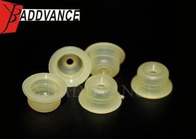 China Denso Lexus Fuel Injector Pintle Cap 12x6.8mm 2mm Hole Yellow Plastic Nylon Repair Kit for sale