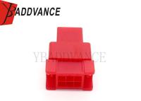 China Unsealed Automotive 6 Pin Male Female Electrical Connector Red PBT PA66 for sale