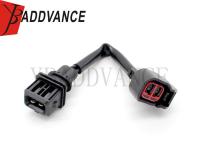 China BC7840 USCAR EV6 Female to OBD1 Male Car Wiring Harness 2 Pin 15CM 18AWG for sale