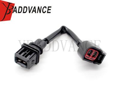 China BC7840 USCAR EV6 Female to OBD1 Male Car Wiring Harness 2 Pin 15CM 18AWG for sale