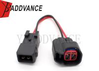 China 2 Pin Plug N Play US CAR EV6 Female to EV1 Male Injector Adapter 11cm Wire Length for VW SAAB for sale