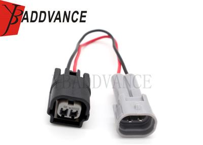 China HON2 OBD2 to Denso Corolla Engine Wiring Harness Female to Male 2 Pin 11cm for sale