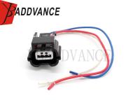 China 7283-8852-30 3 Pin Female RH Series Headlamp Pigtail Wire Connector For Honda 150°C for sale