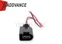 China PBT 2 Way Female Auto Wire Connector 15cm for VW Audi 1J0973702 for sale