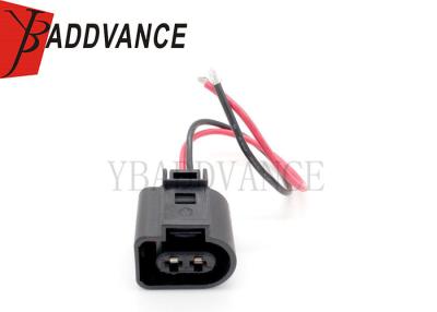 China PBT 2 Way Female Auto Wire Connector 15cm for VW Audi 1J0973702 for sale