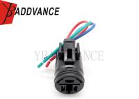 China Round 3 Way Alternator Connector Wire Harness for Toyota Black 16-20 AWG for sale